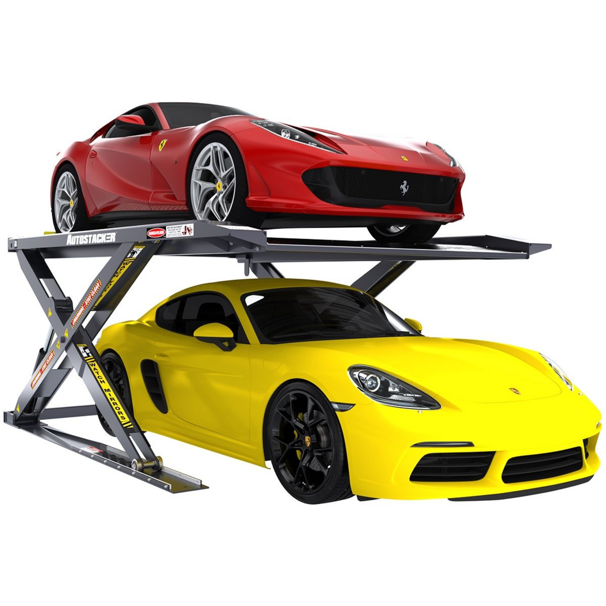 AUTOSTACKER A6W Car Parking Lift Extra Wide For Home Garages ...